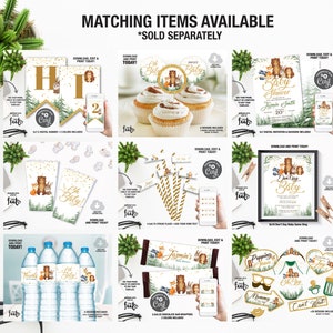 Woodland Baby Shower Games Bundle, Forest Baby Shower Games Bungle ...