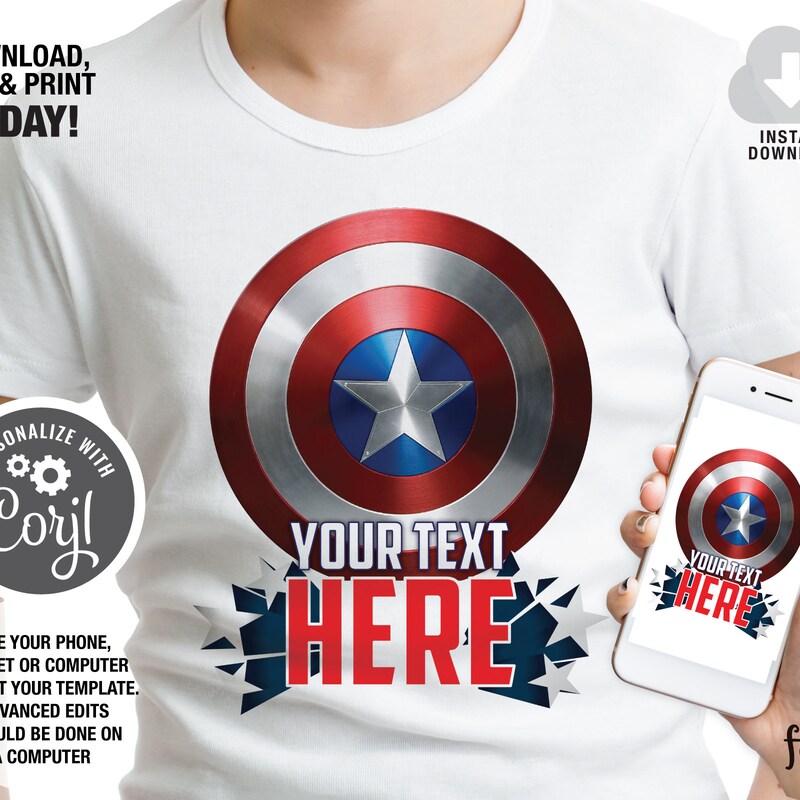 Custom Captain Shirts - Etsy