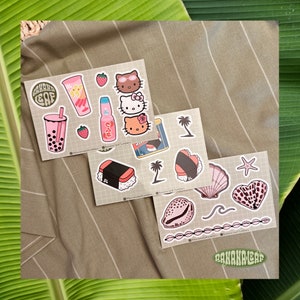 Islander Sticker Sheet, Guam CNMI Sticker Sheet, Japanese Accessories ...