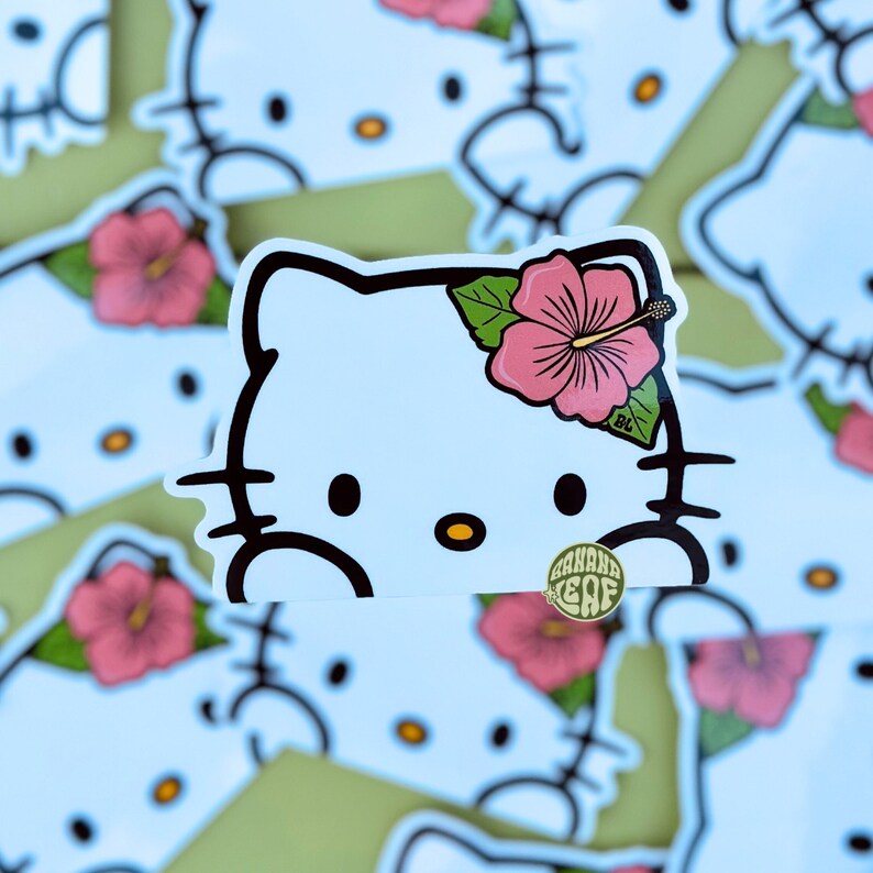 Car Decals, Holographic Island Girl Magic Sticker, Chamoru Stickers ...