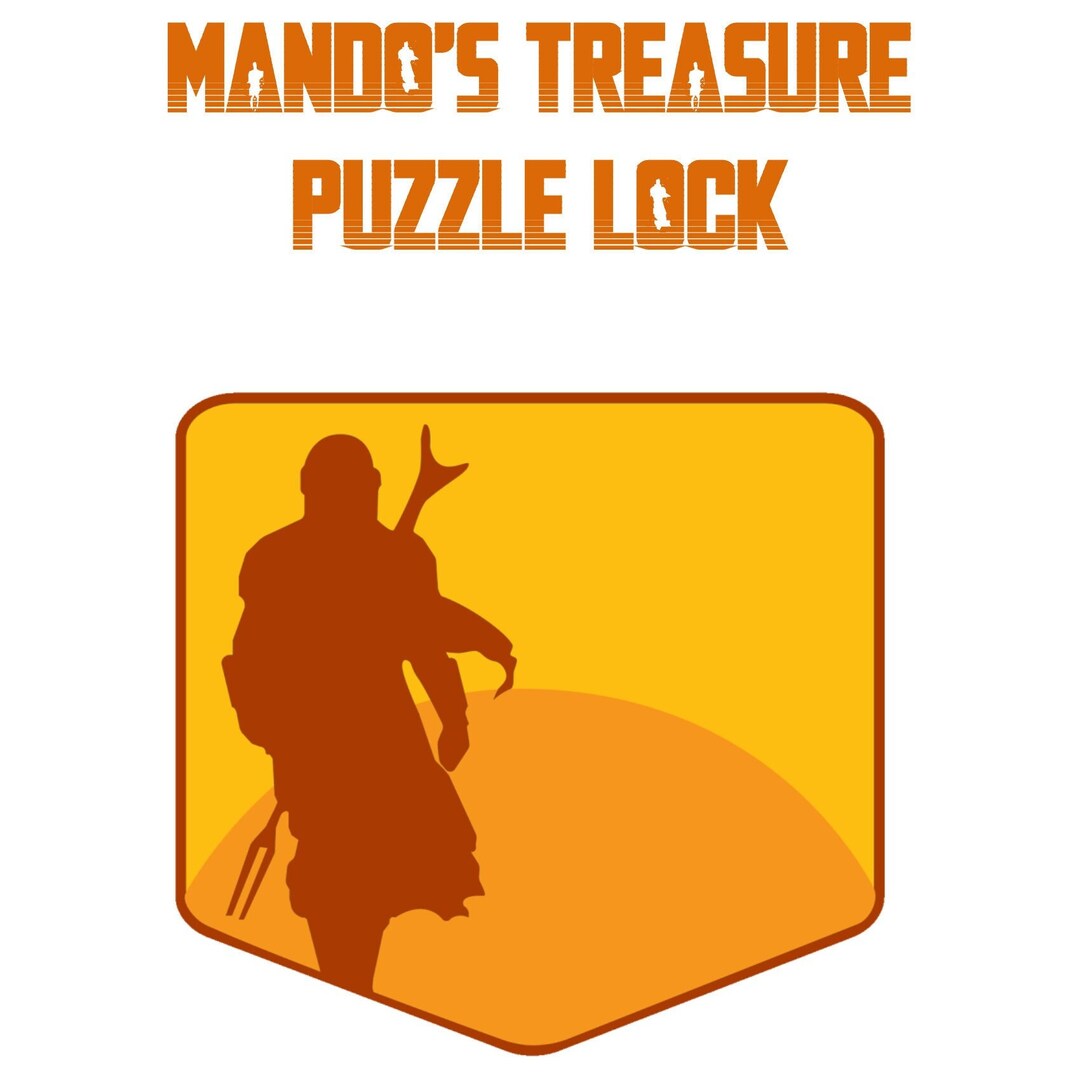 Mando's Treasure Puzzle Lock - Etsy