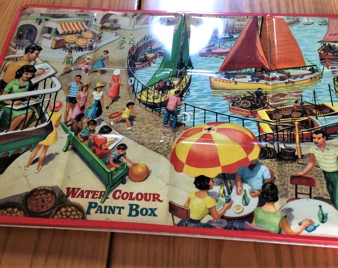 Vintage Paint Set in a Metal Box Originally Including 92 Colors. - Etsy
