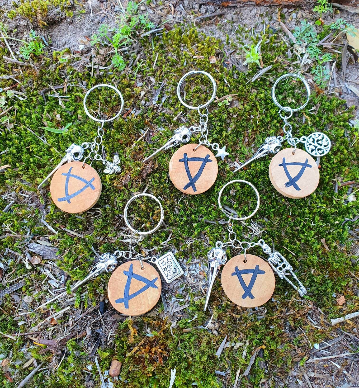Raven Cycle Keychains - Etsy