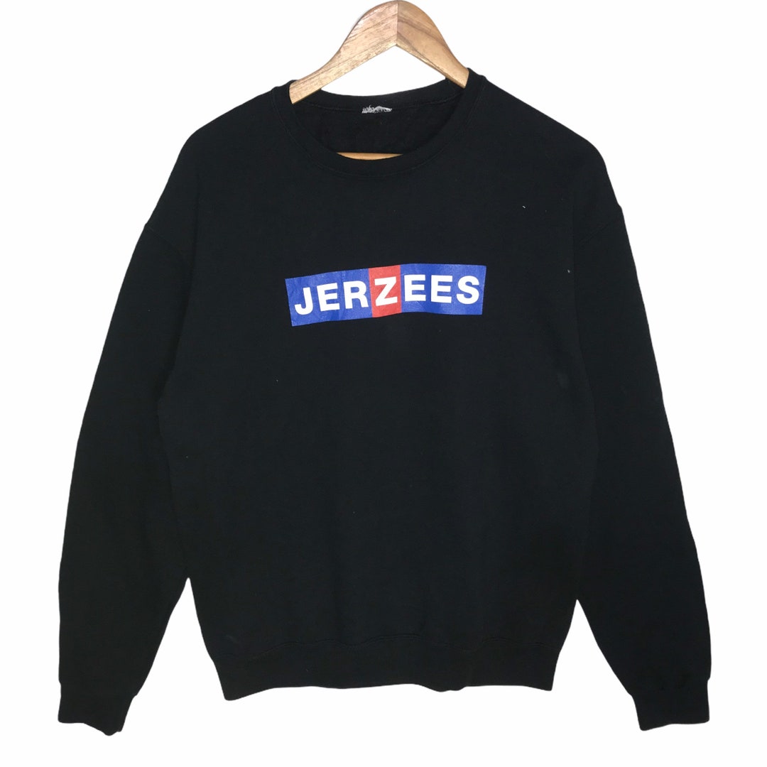Vintage Jerzees Big Logo Crewneck Sweatshirt - Etsy Norway