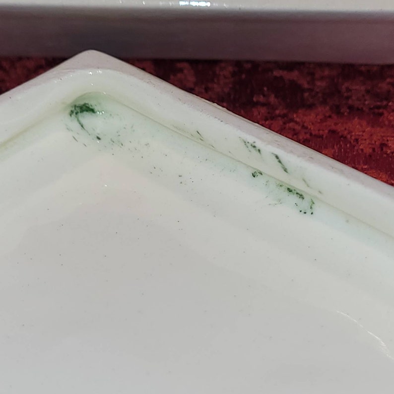 Vintage Blue Ridge Southern Pottery Square Trinket Box Made in - Etsy