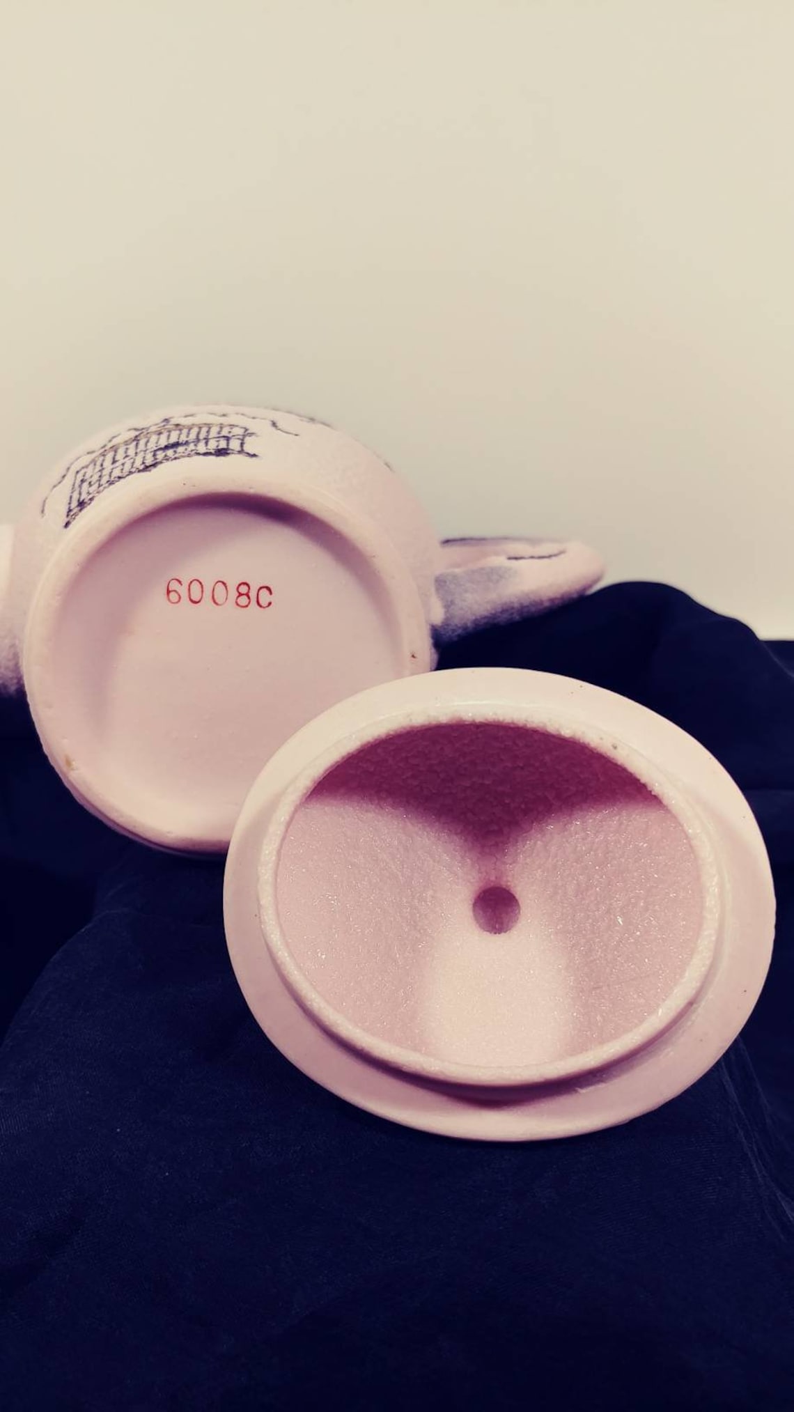 Vintage Japan Pink Art Pottery Teapot With Transfer Ware | Etsy