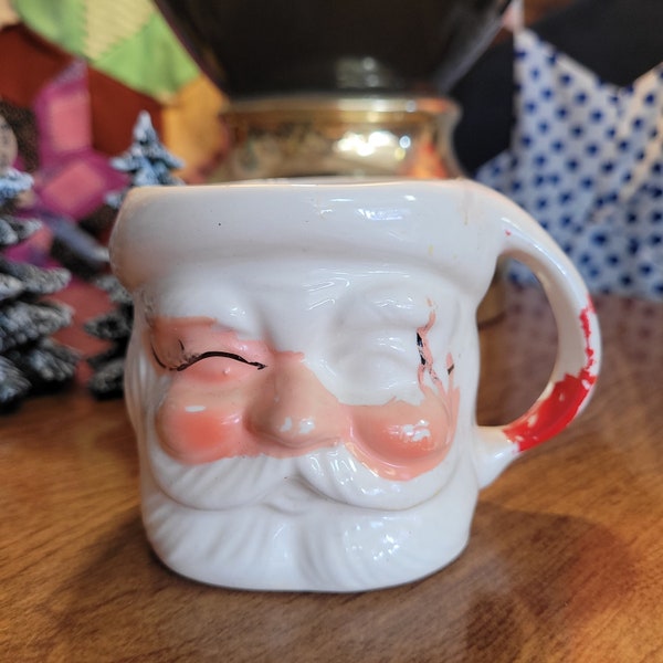 Vintage Santa Mugs - Etsy