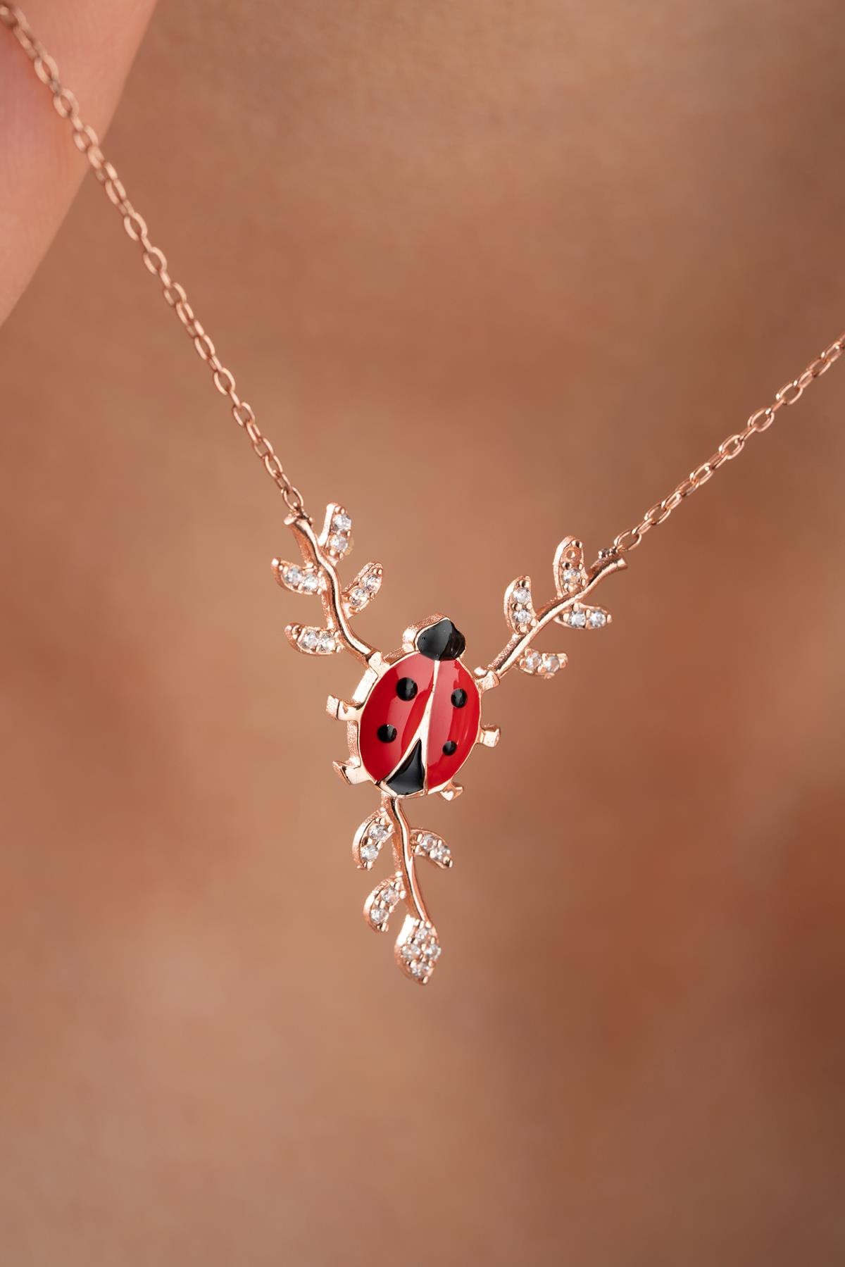 Ladybug Necklace | Ladybird Necklace | Nature Lover Necklace | Ladybug ...