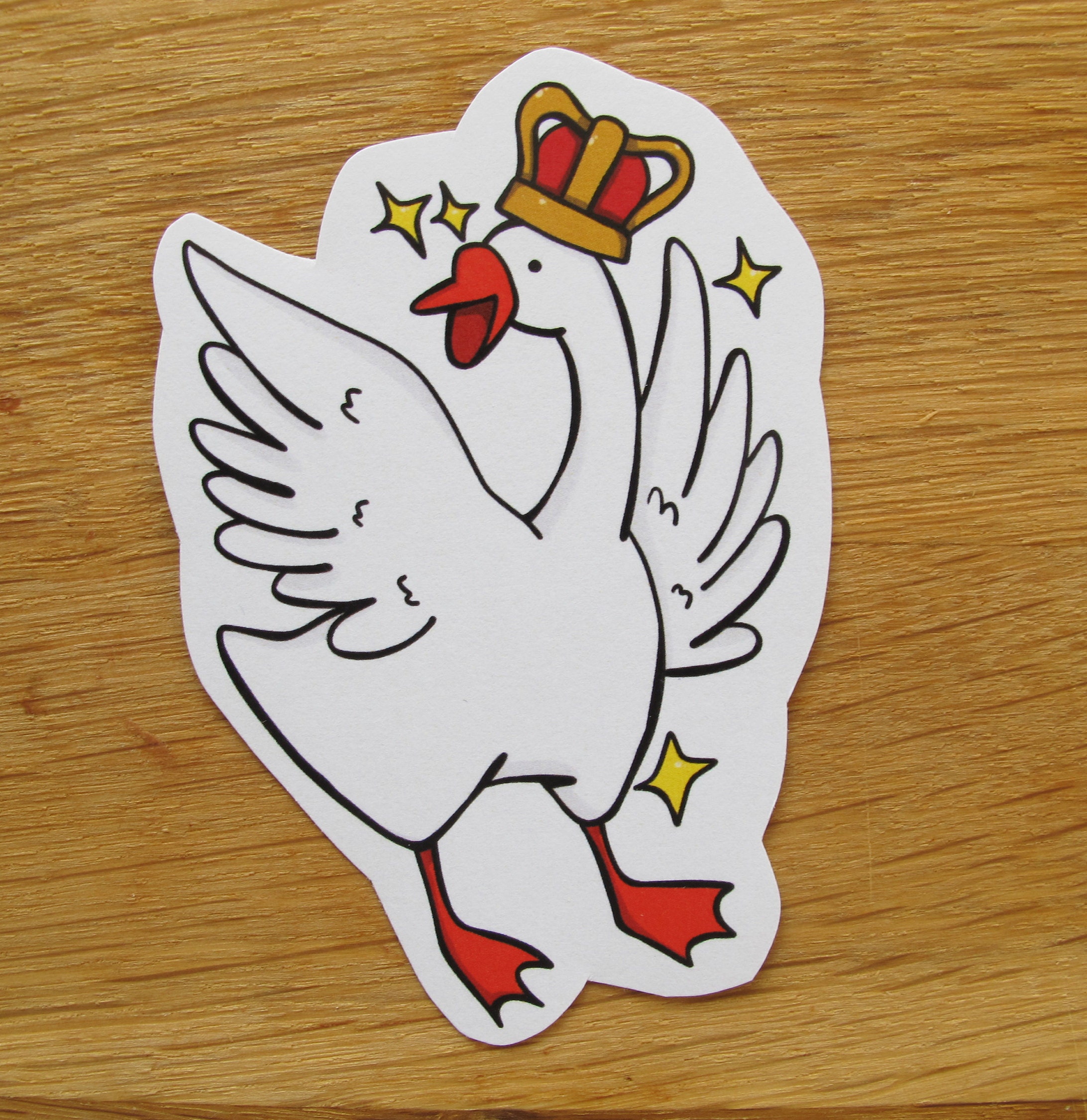 Cute Stickers Inspired by Untitled Goose Game | Etsy