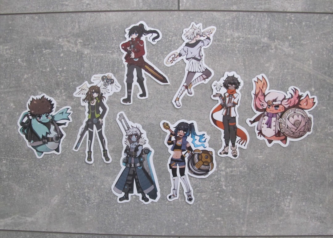 Cute Stickers Inspired by Xenoblade Chronicles 3 - Etsy