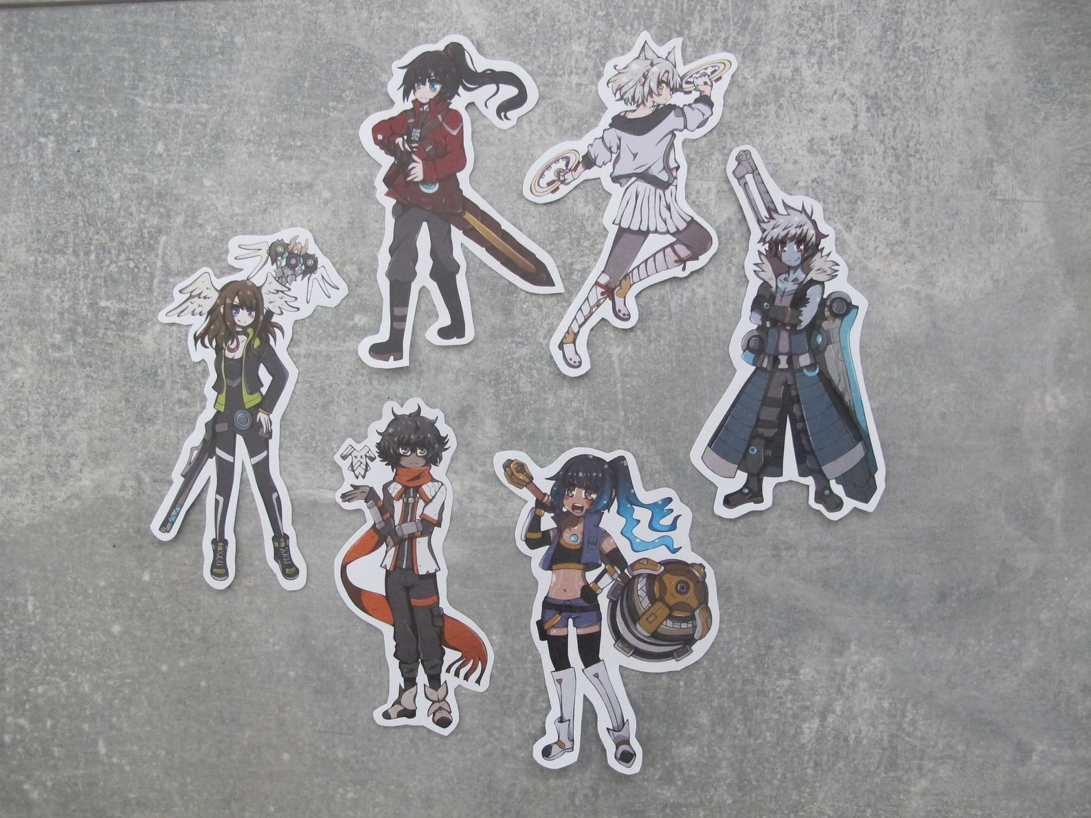 Cute Stickers Inspired by Xenoblade Chronicles 3 - Etsy