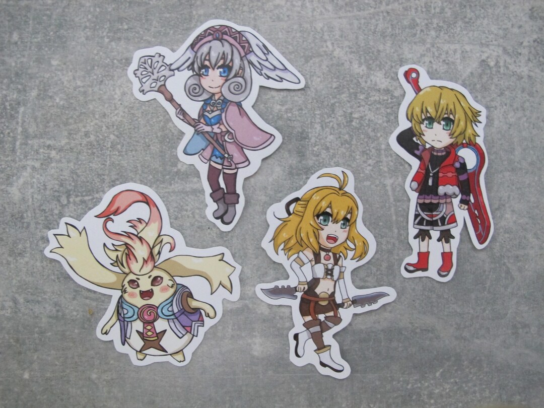 Cute Stickers Inspired by Xenoblade Chronicles - Etsy