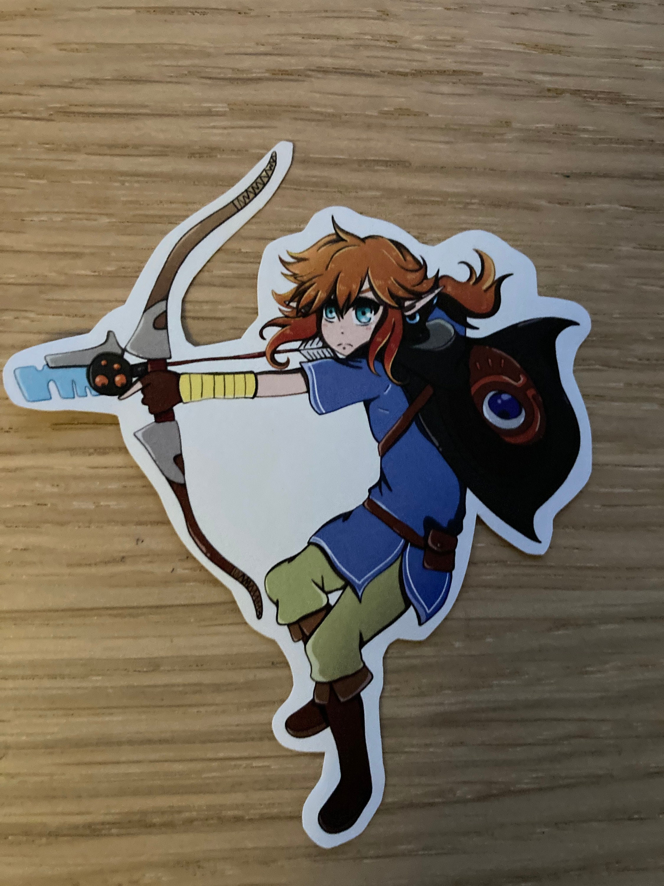 Cute Stickers Inspired by the Legend of Zelda Breath of the | Etsy