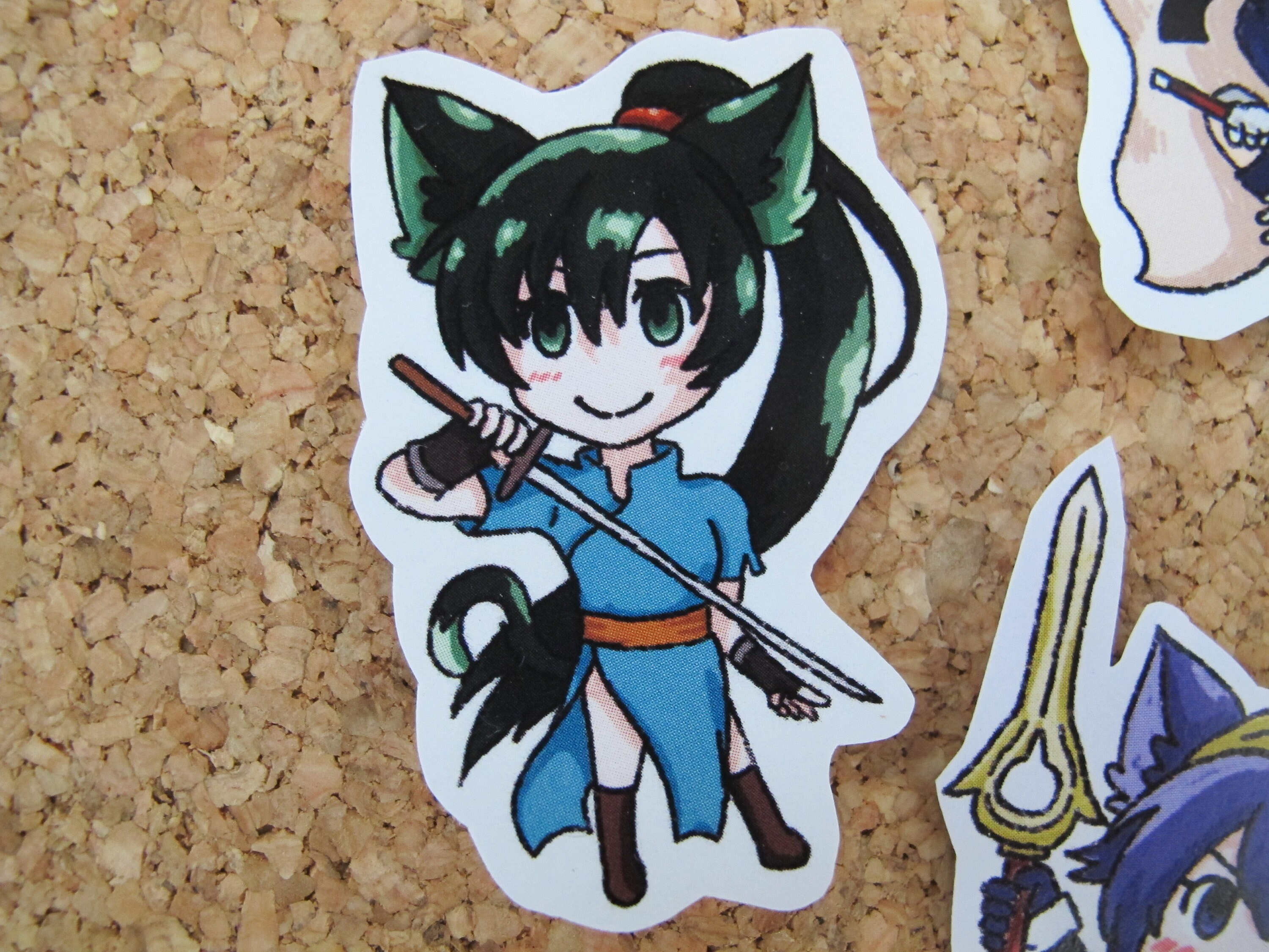 Cute Stickers Inspired by Fire Emblem Cats - Etsy