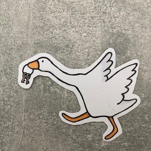 Cute Stickers Inspired by Untitled Goose Game - Part 1 - Etsy