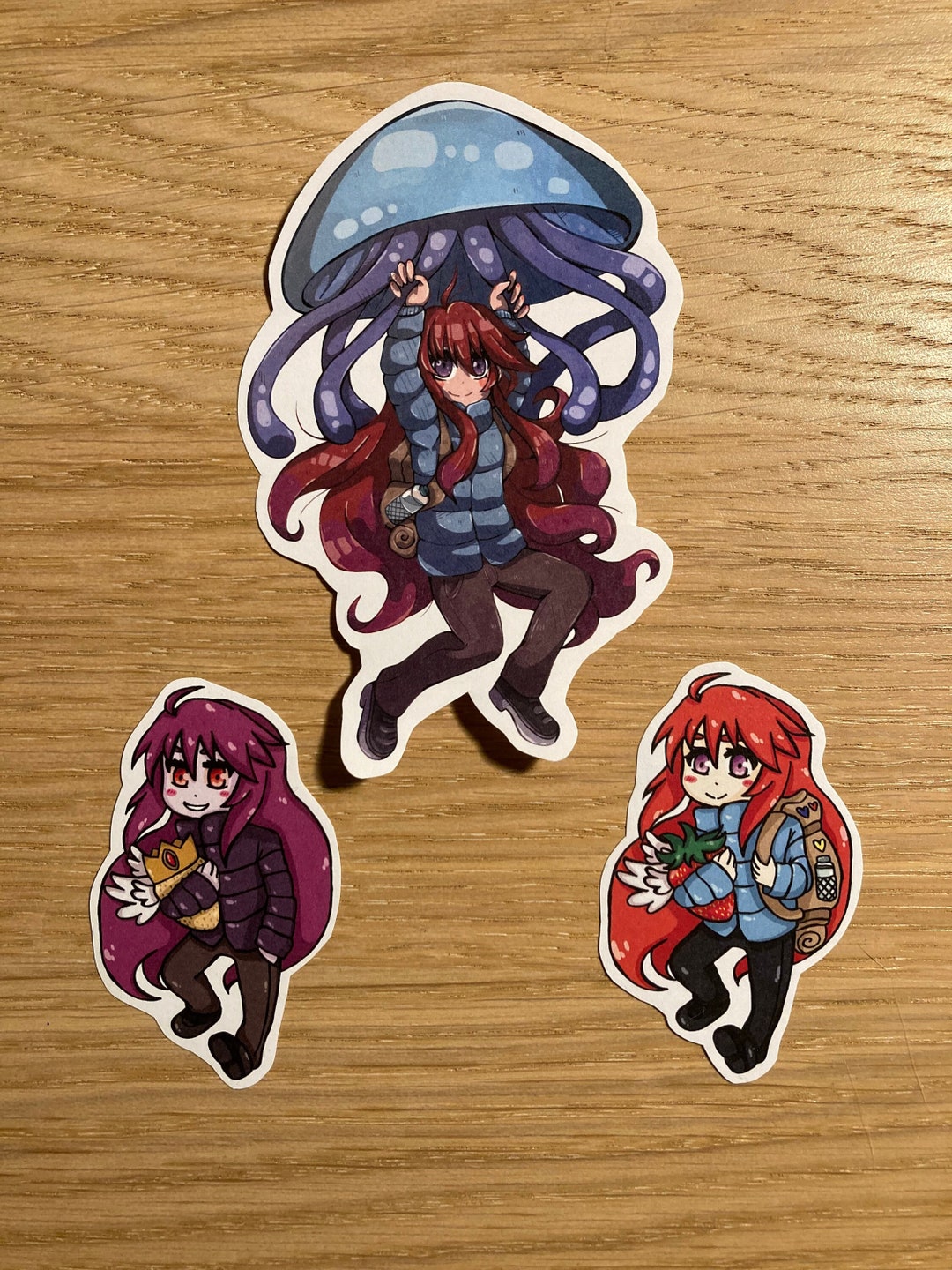 Cute Stickers Inspired by the Game Celeste - Part 1 - Etsy