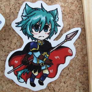 Cute Stickers Inspired by Fire Emblem Cats - Etsy