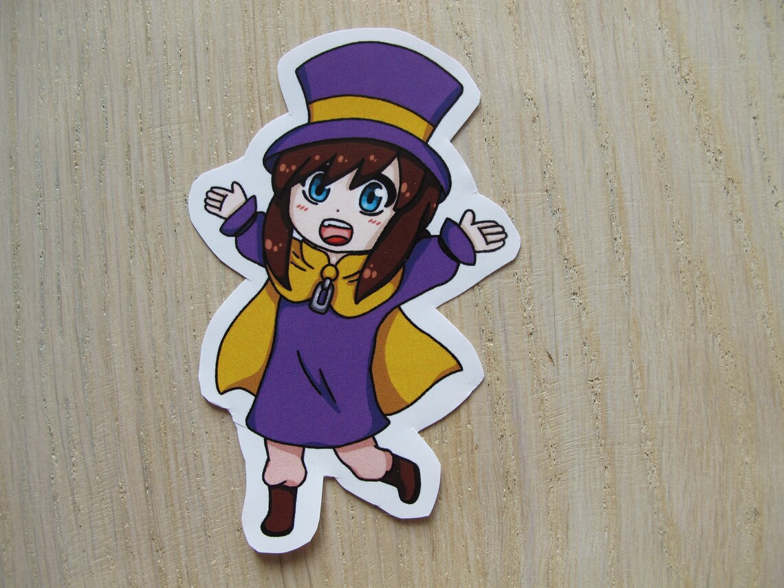 Cute Stickers Inspired by A Hat in Time - Etsy