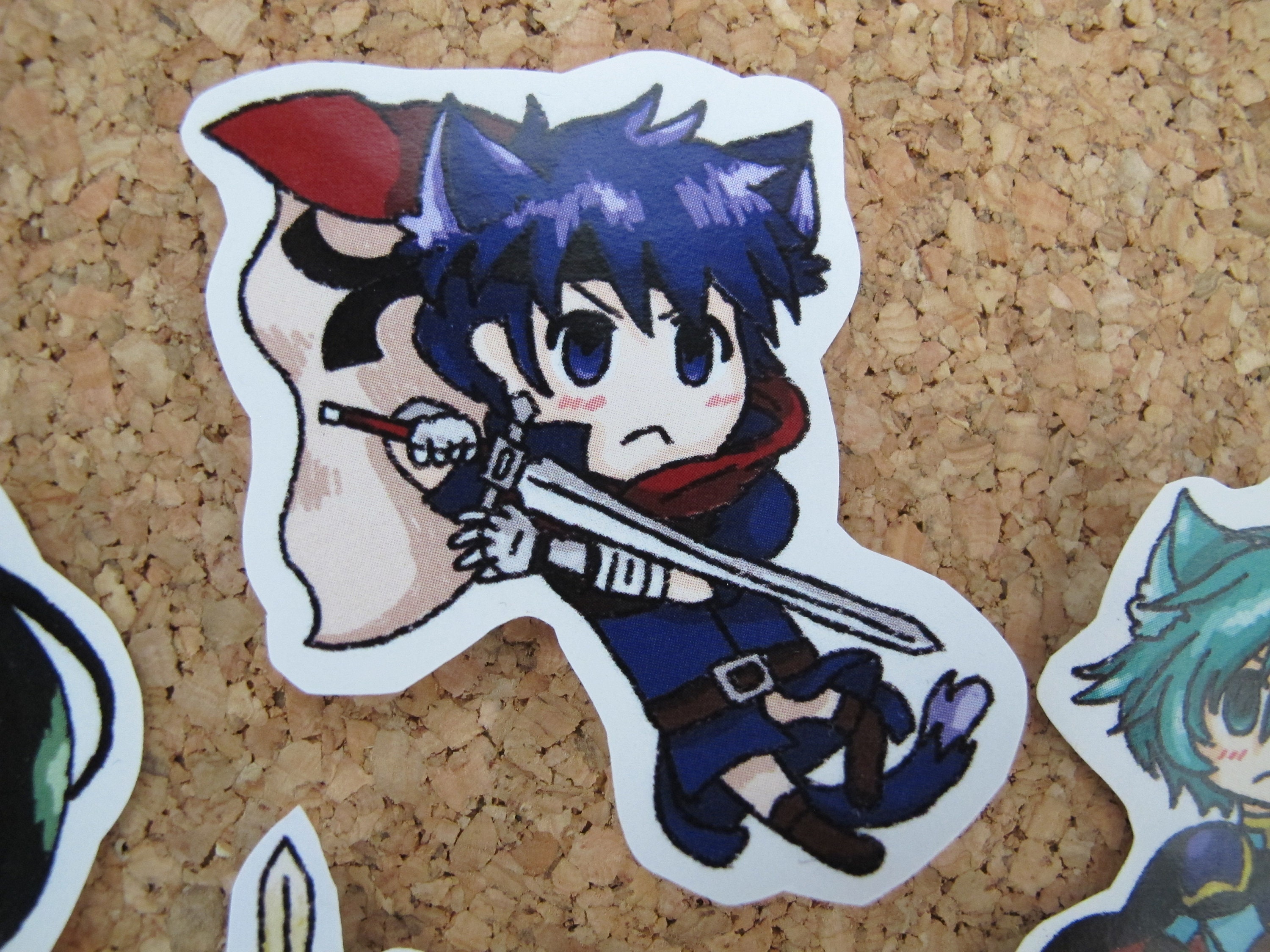 Cute Stickers Inspired by Fire Emblem Cats - Etsy