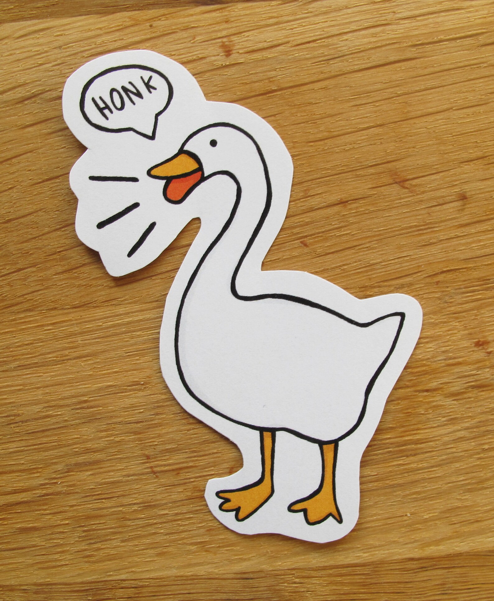 Cute Stickers inspired by Untitled Goose Game | Etsy