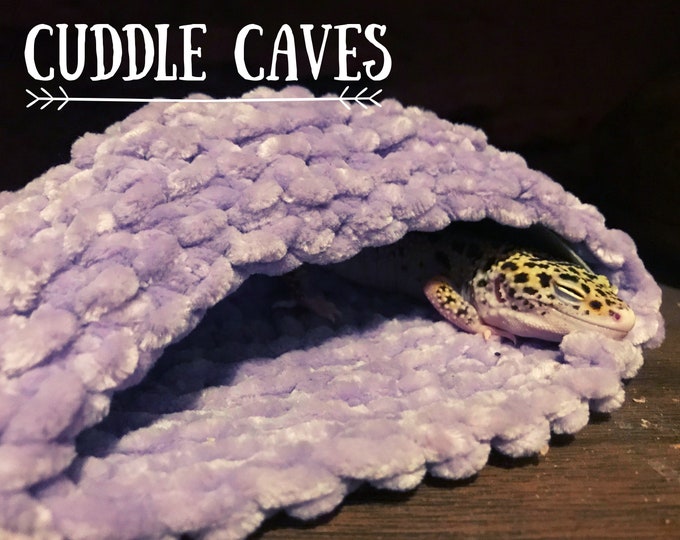 Cuddle Cave Handmade Crochet Cave for Reptiles, Geckos - Etsy