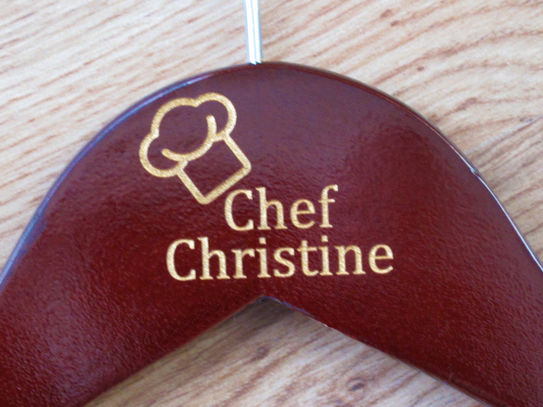 Chef Gift, Culinary Gifts, Personalized Chef Coat Hanger, Culinary ...