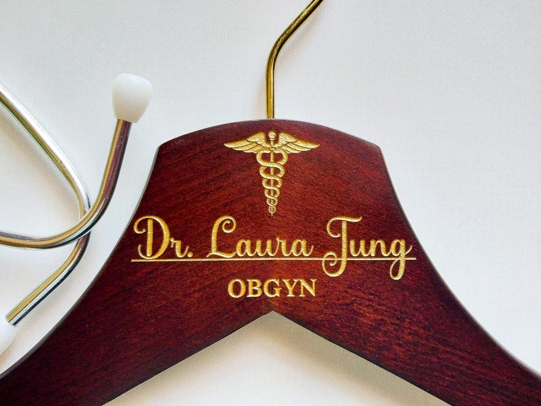 Personalized Engraved Hanger for Doctors Day Gift, Doctors Day Gift - Etsy