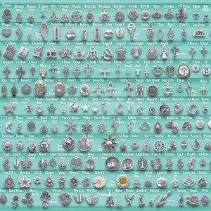 CUSTOM CHARM BRACELET, Design Your Own, Choose Your Charms, Birthday ...