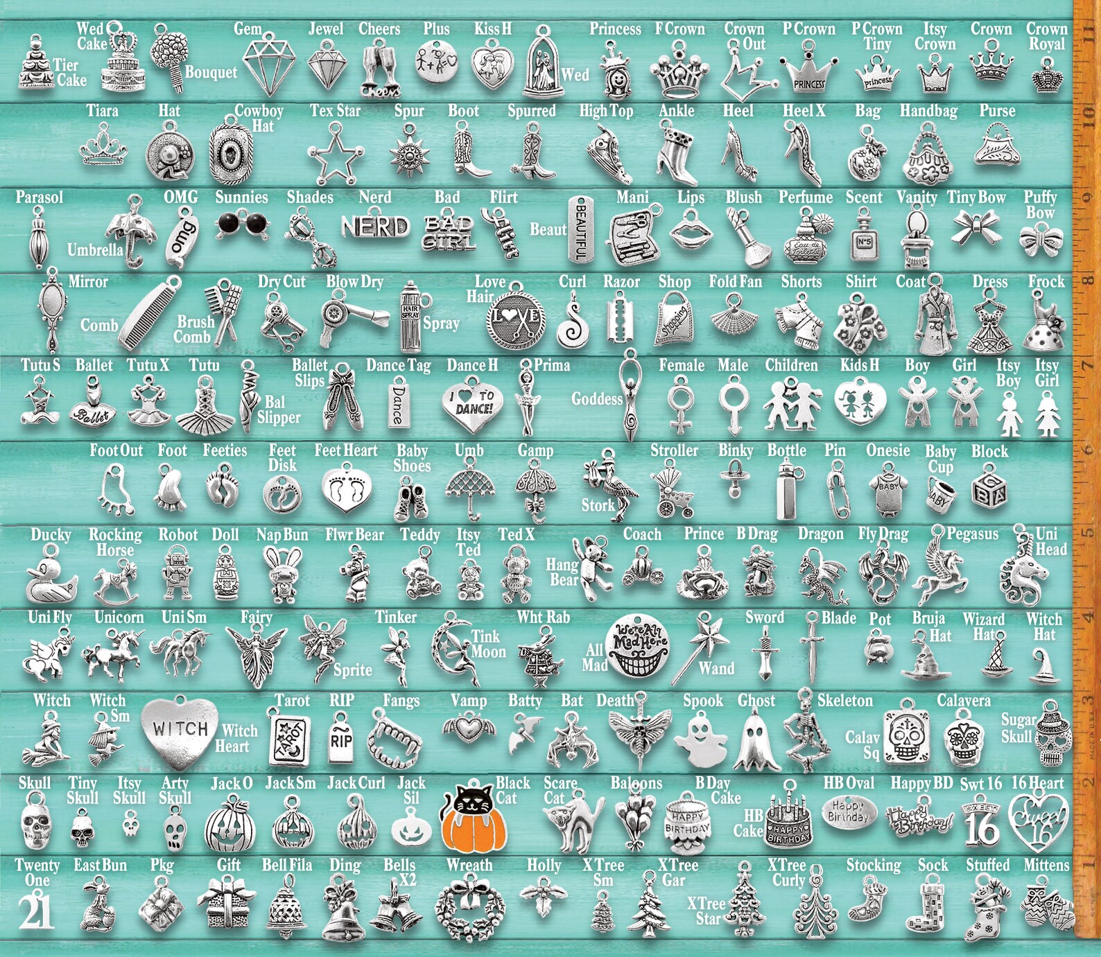 CHARMS, to Use on Your Own Jewelry or for Crafting bracelet, Necklace ...