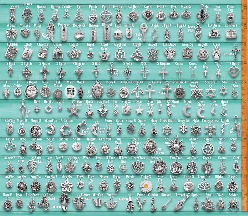 CUSTOM CHARM BRACELET Design Your Own Choose Your Charms - Etsy