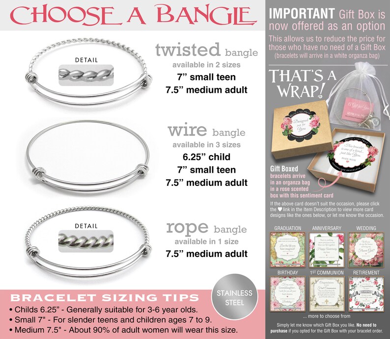 CUSTOM CHARM BRACELET Design Your Own Choose Your Charms - Etsy