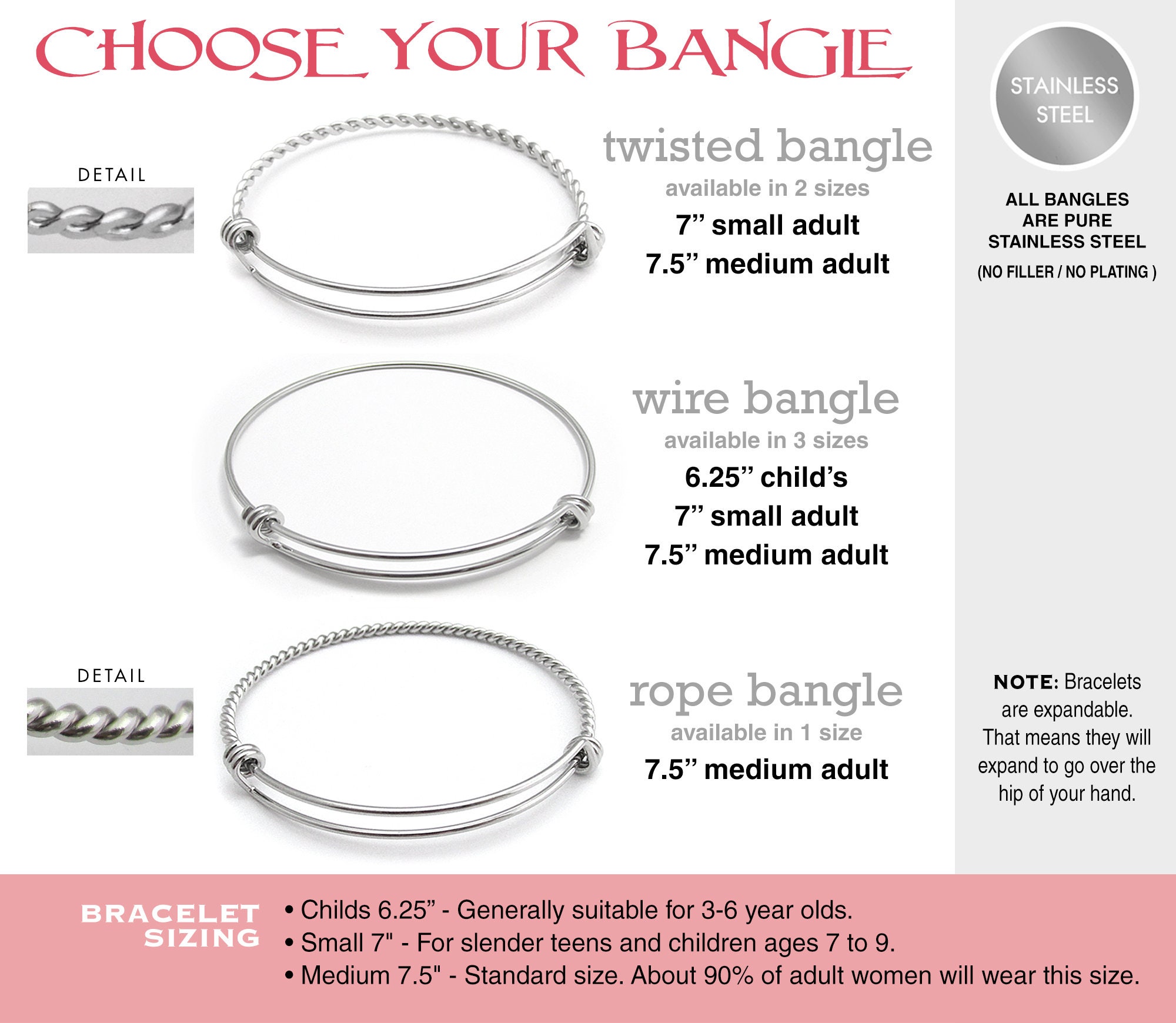 GOOD LUCK CHARM Bracelet Stay Safe Gift for Her Choose Your | Etsy