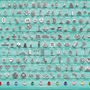 CUSTOM CHARM BRACELET Design Your Own Choose Your Charms - Etsy