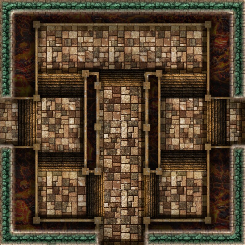 50 Different Gridless Modular Map Dungeon Bundle for Digital Pen and ...