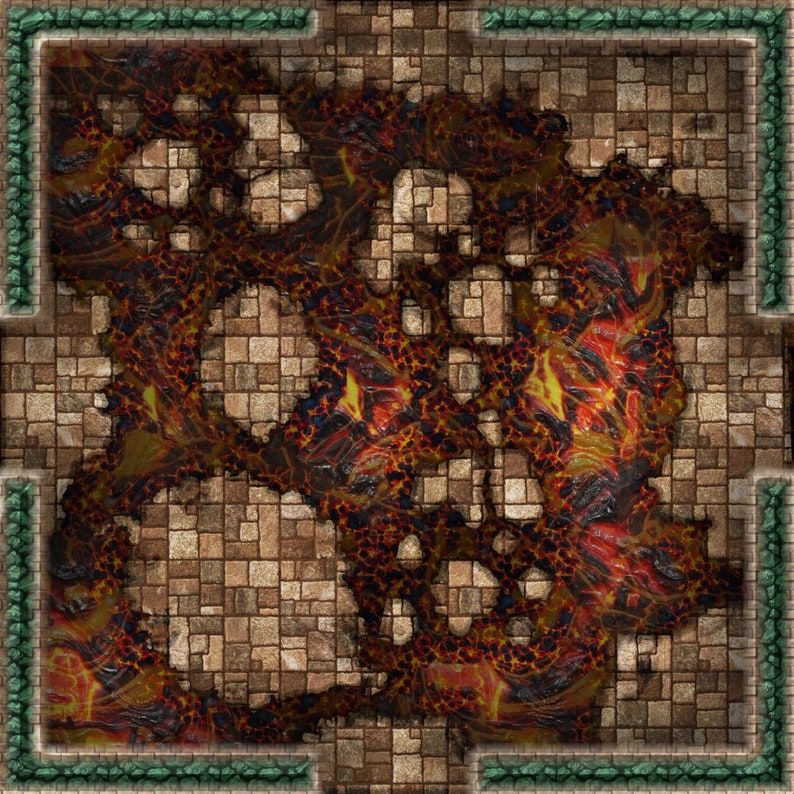 50 Different Gridless Modular Map Dungeon Bundle for Digital Pen and ...