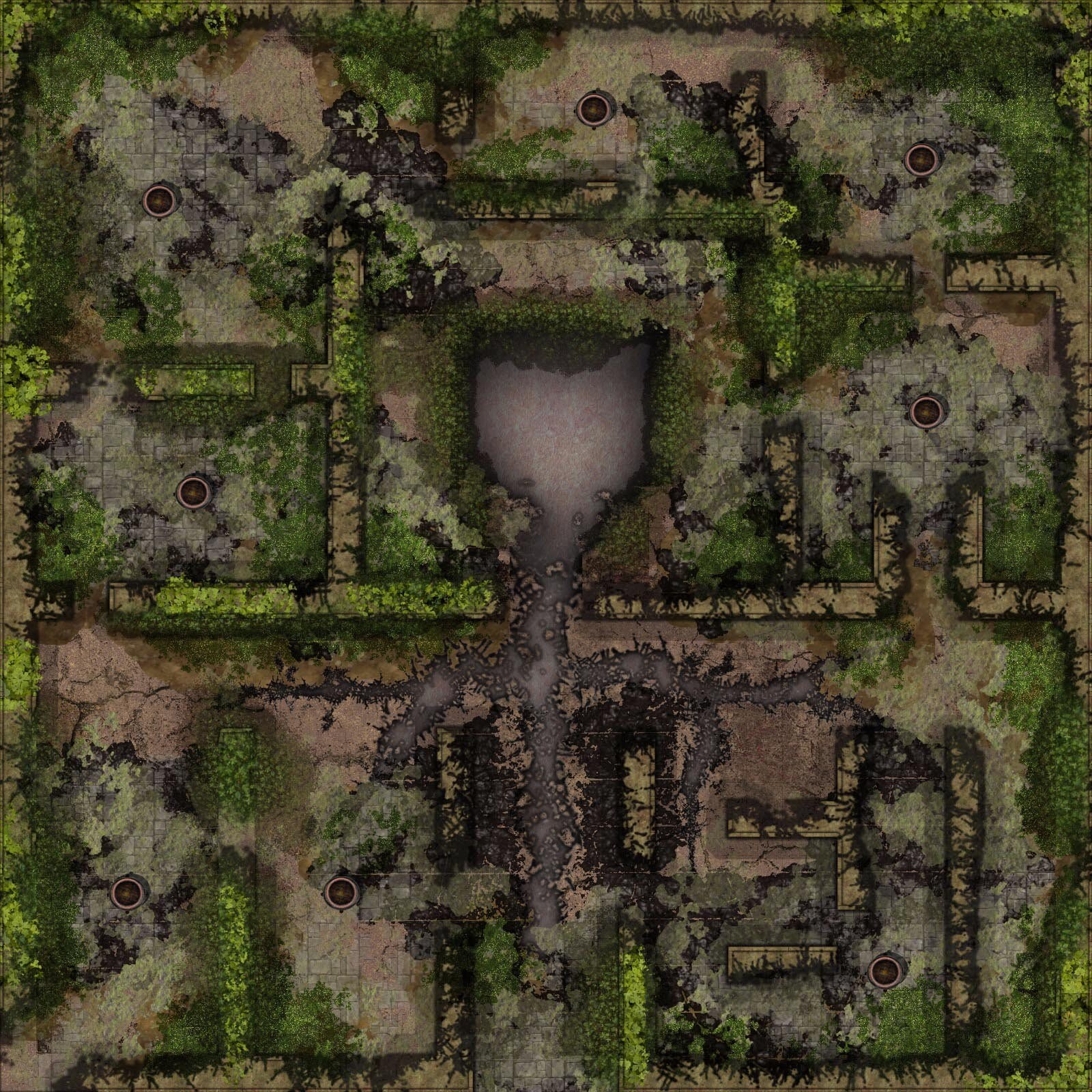 50 Different Gridless Fantasy Maps 2 for Digital Pen and Paper ...