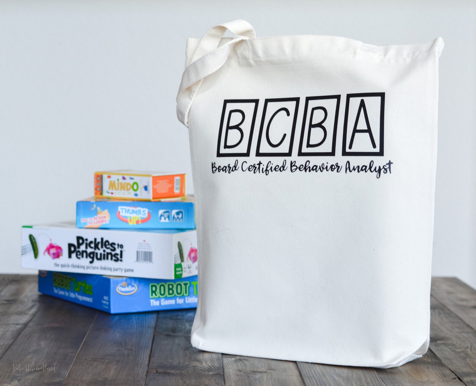 BCBA Tote Bag // Board Certified Behavior Analyst Tote // Behavior ...