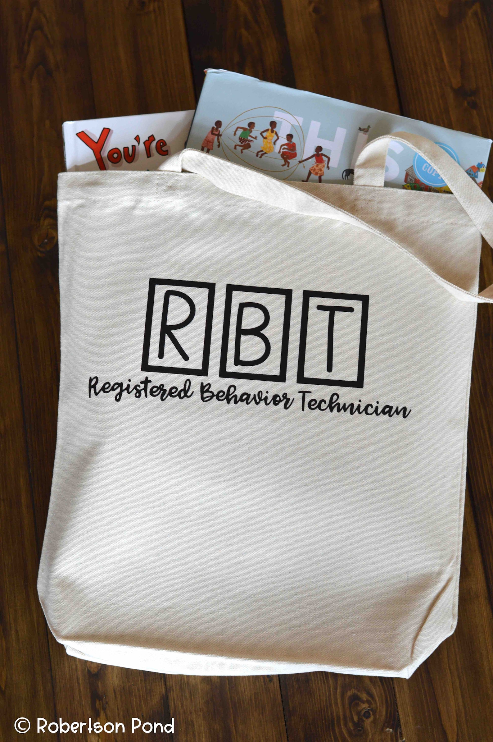 RBT Tote Bag // Registered Behavior Technician Tote // ABA Therapist ...