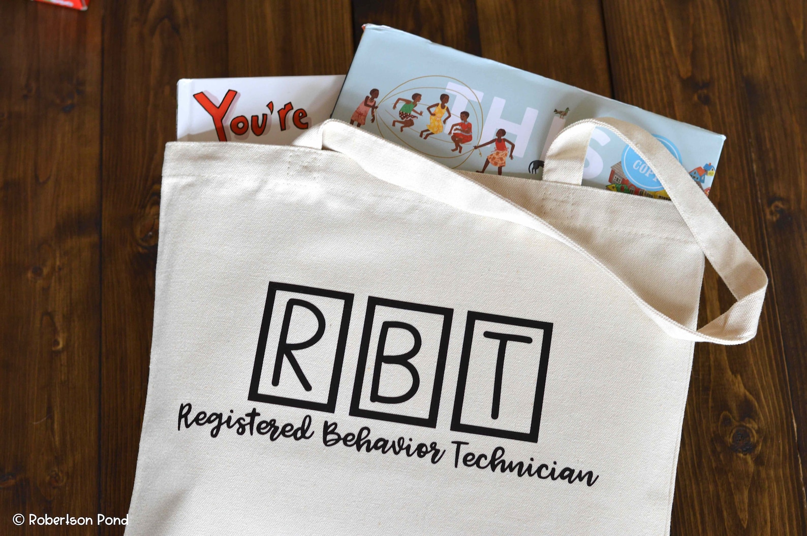 RBT Tote Bag // Registered Behavior Technician Tote // ABA Therapist ...