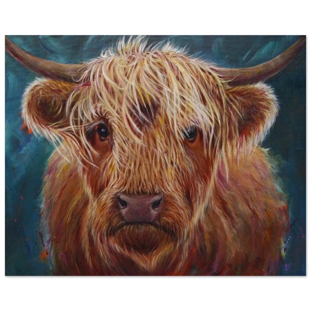 Heilan Coo Art Print - Etsy