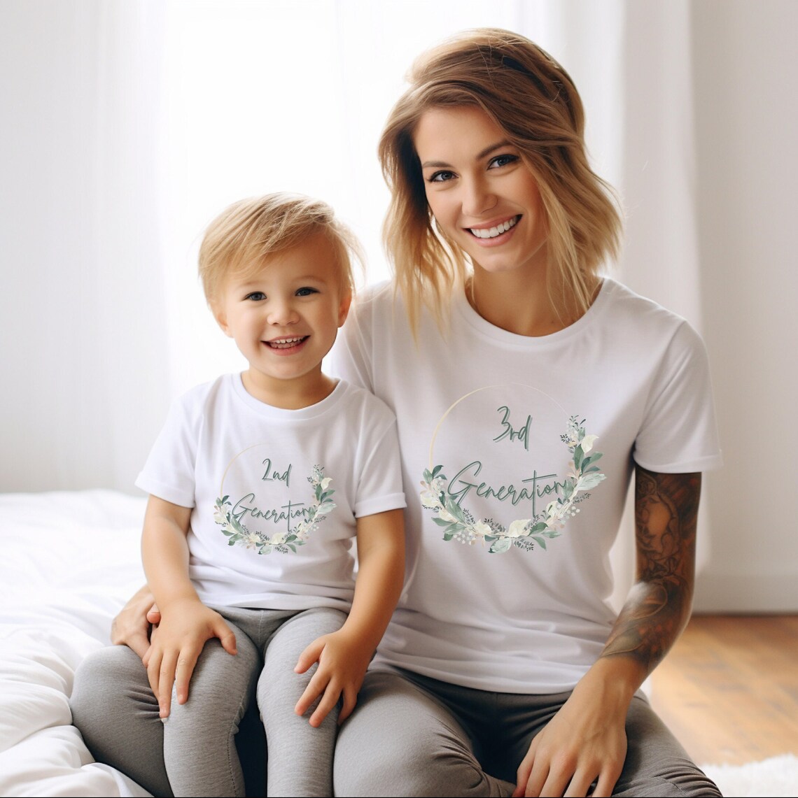 Generation T-shirt for Pictures, Family Generational Shirts, Mother's ...