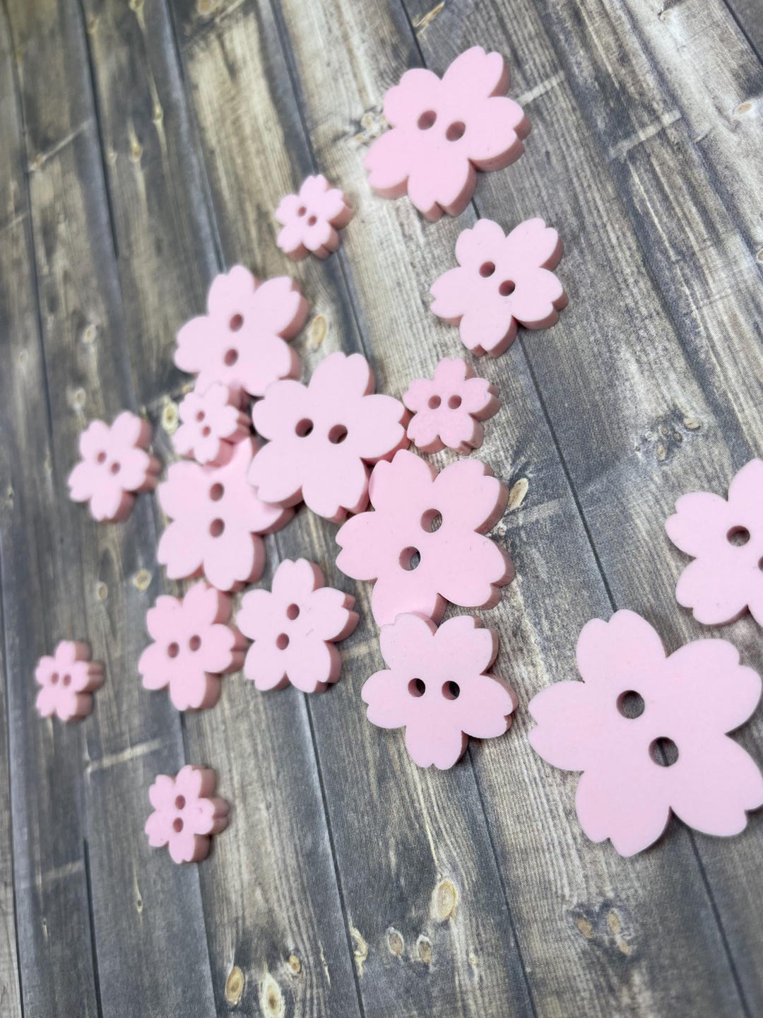 Sakura Blossom Buttons - Etsy