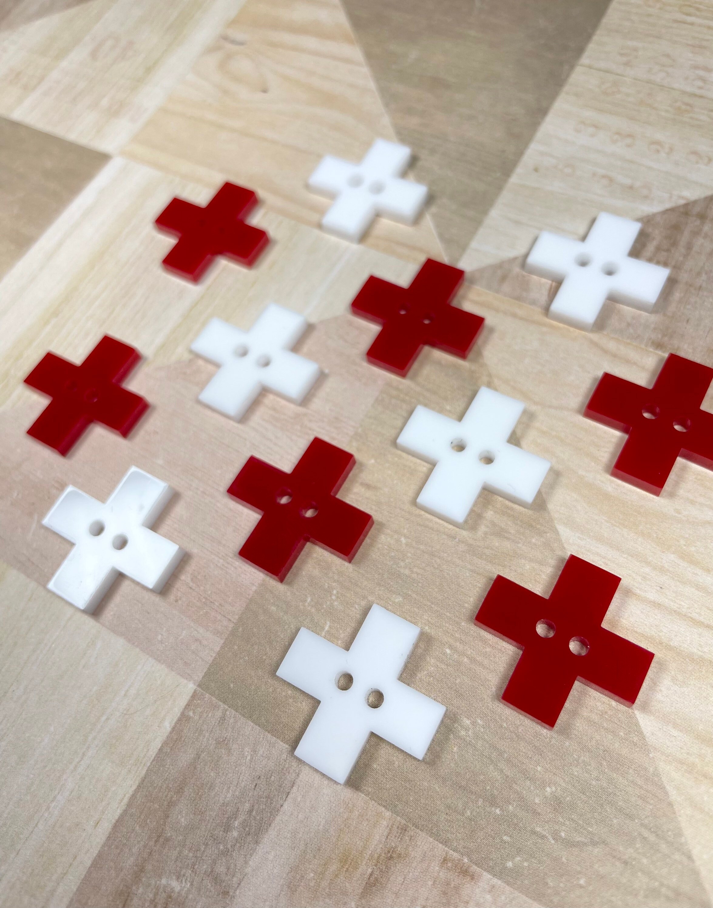 Cross Buttons - Etsy