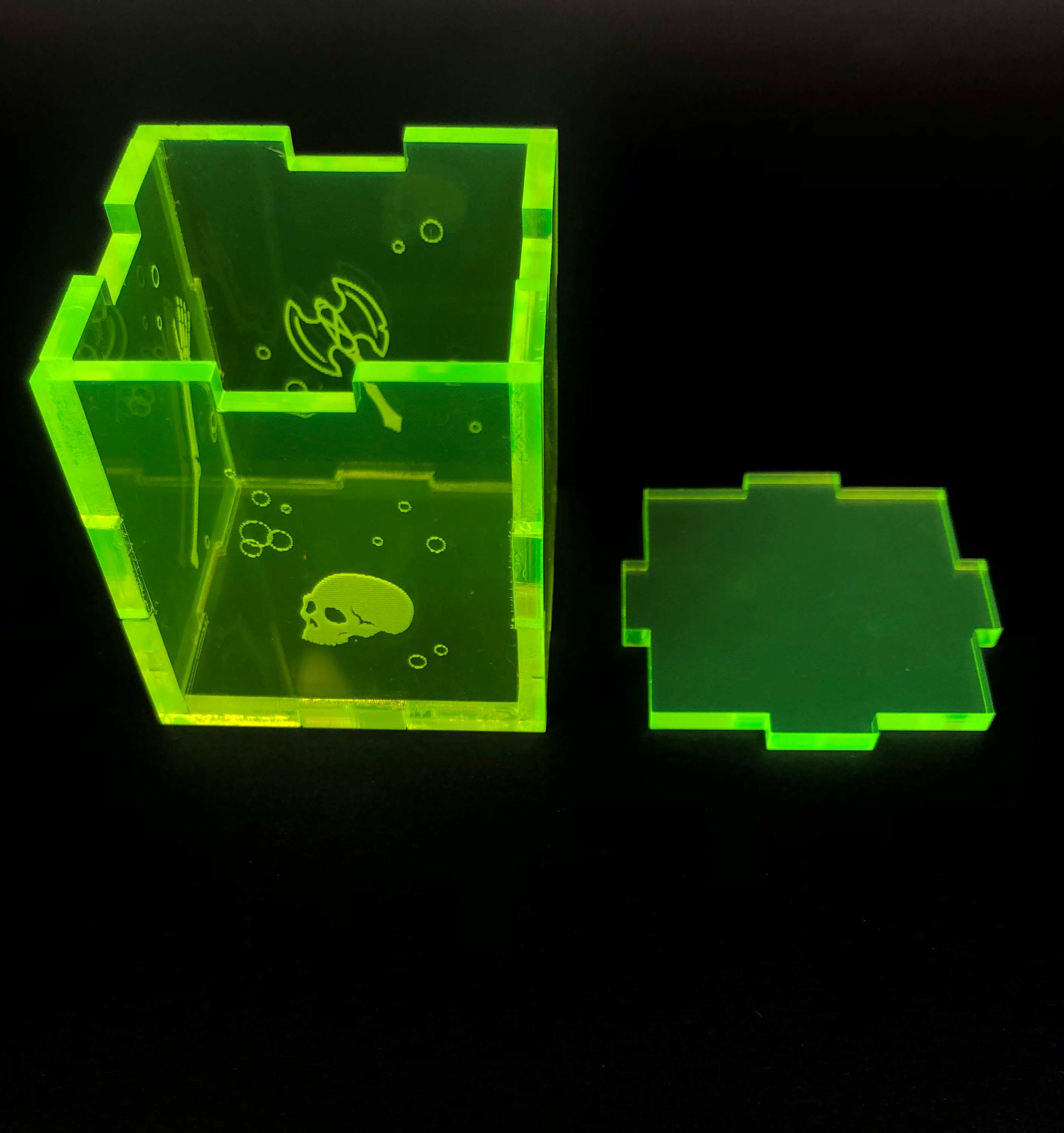 Mini Gelatinous Cube Box Dice Jail | Etsy