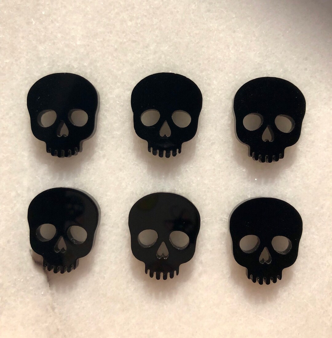 Skull Buttons - Etsy