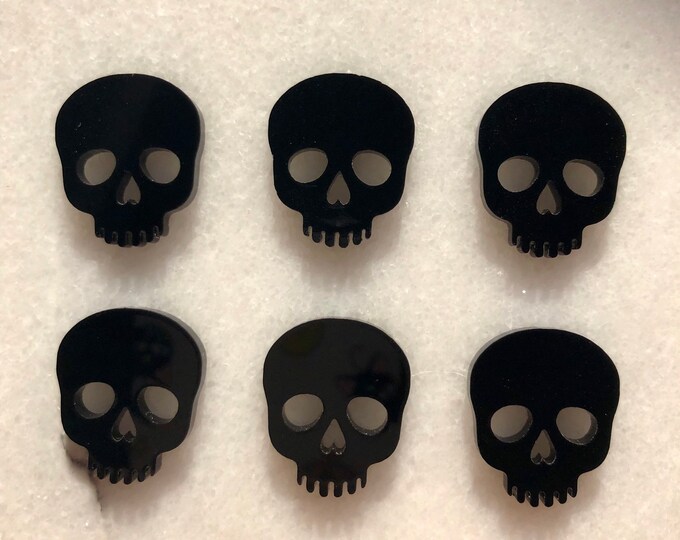 Skull Buttons - Etsy