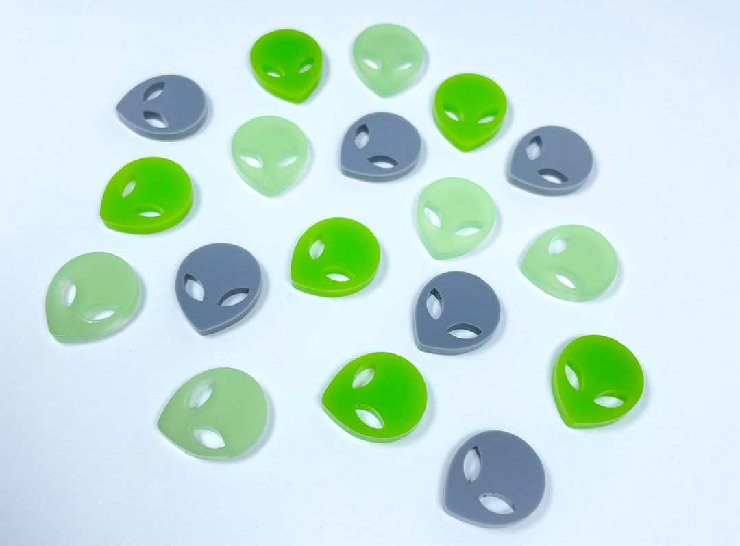 Alien Buttons - Etsy