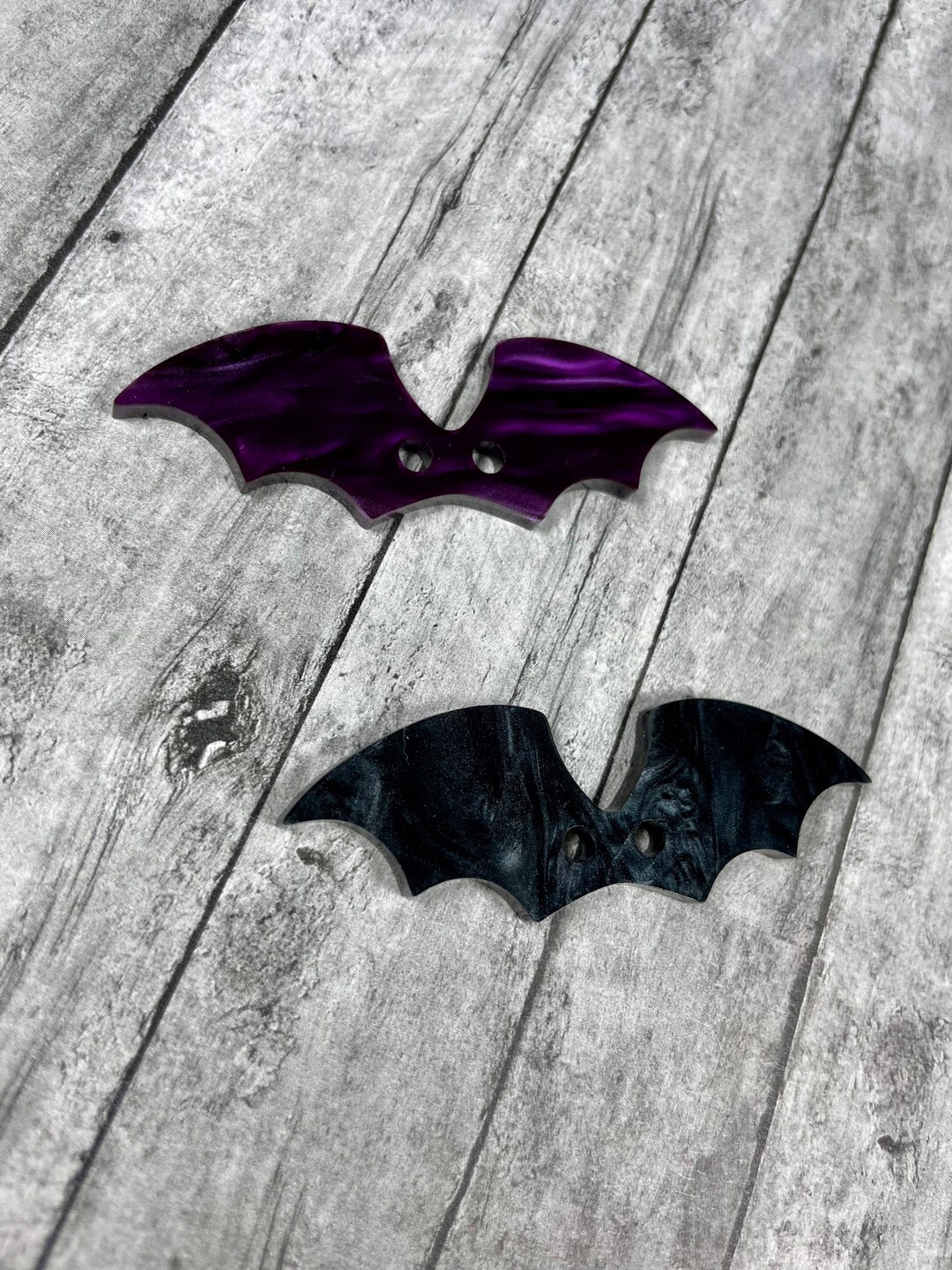 Extra Large Bat Wing Button - Etsy