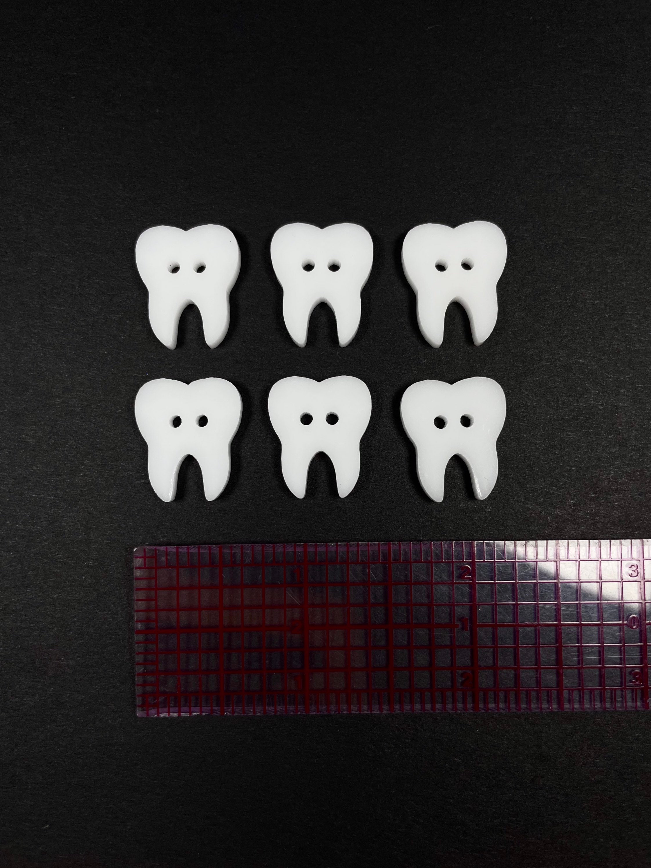 Teeth Buttons - Etsy