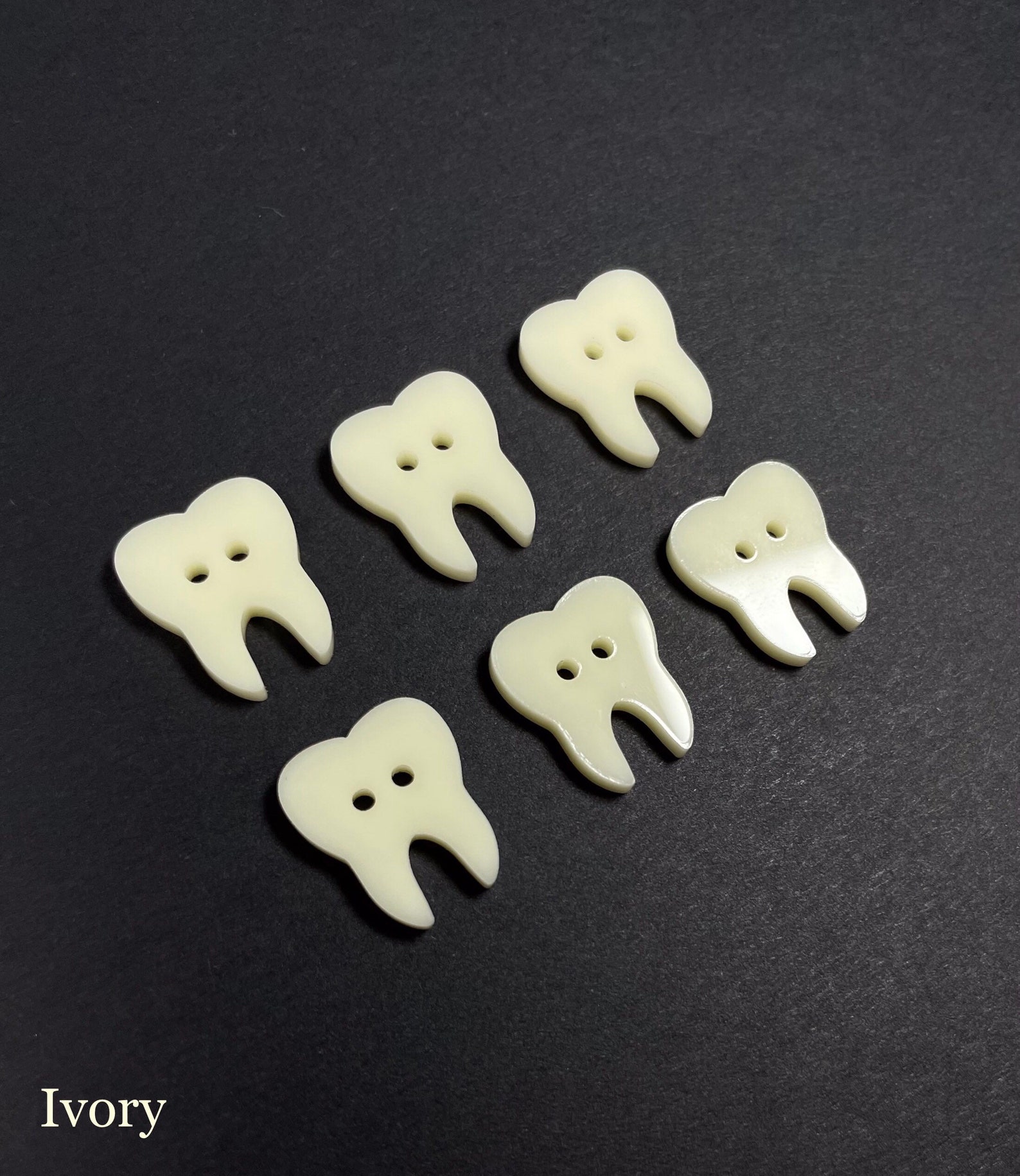 Teeth Buttons - Etsy